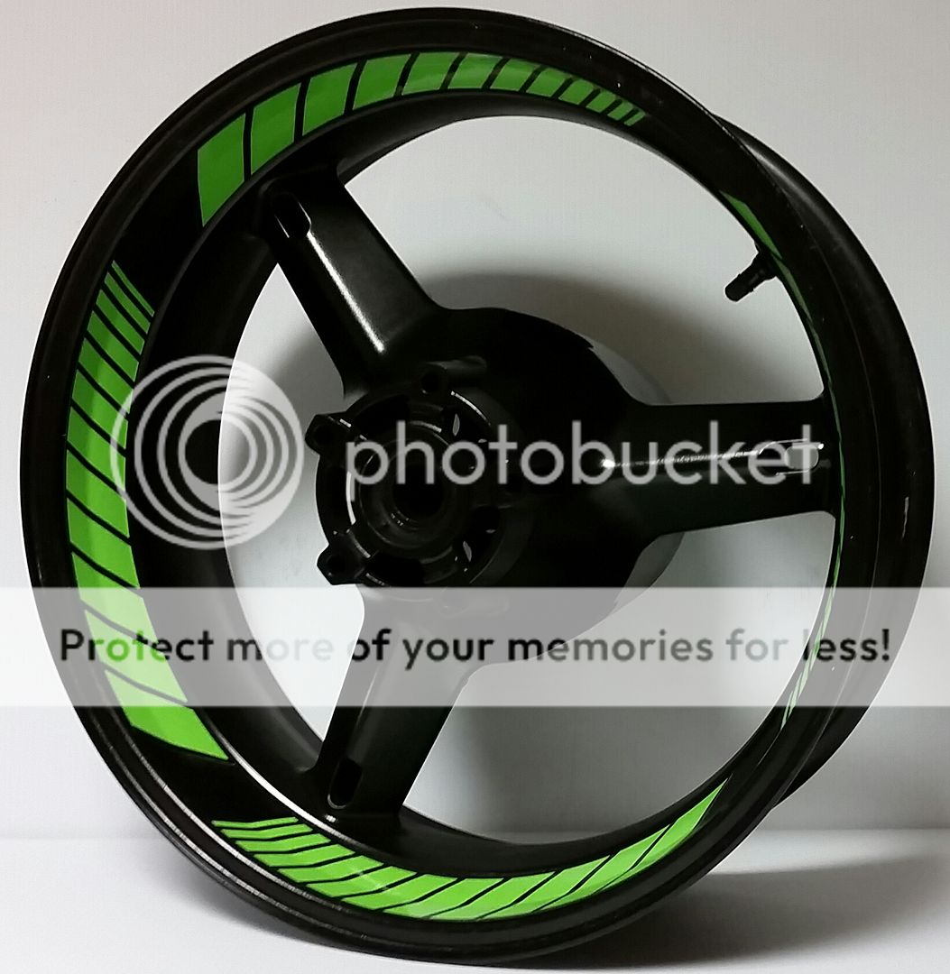 PURPLE VIOLET CUSTOM INNER RIM DECALS WHEEL STICKERS STRIPES TAPE ...