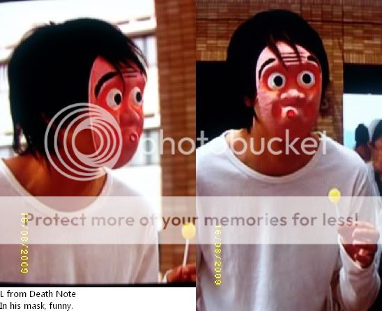 Death Note L's Mask Photo by TheJuggaletteStaci | Photobucket