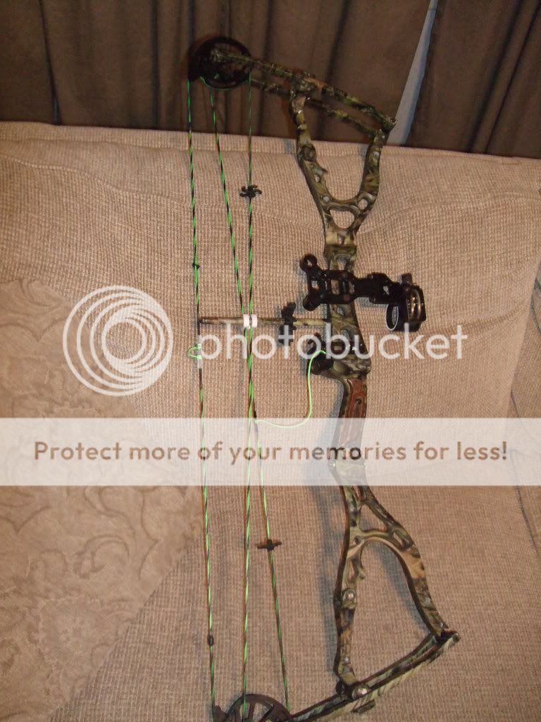 Post your "Crackerized" hunting bow pics...or some of his neat string ...