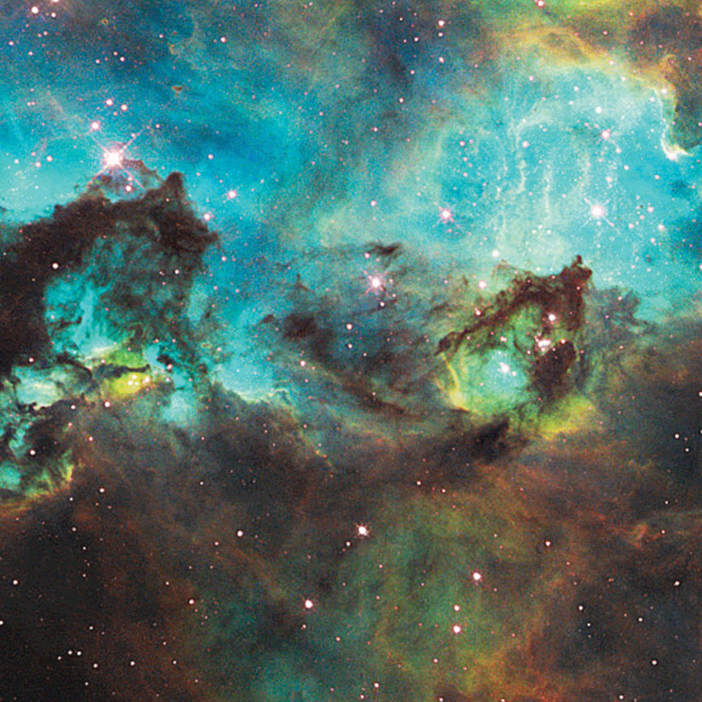 Animated Nebula Screensaver