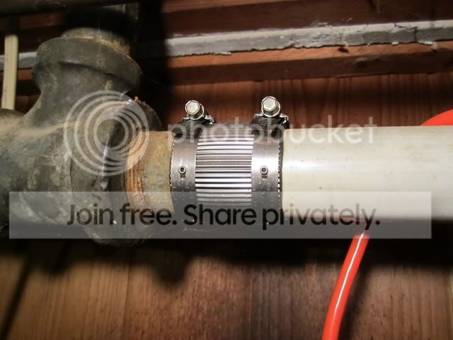 reuse rubber PVC coupling? | DIY Home Improvement Forum