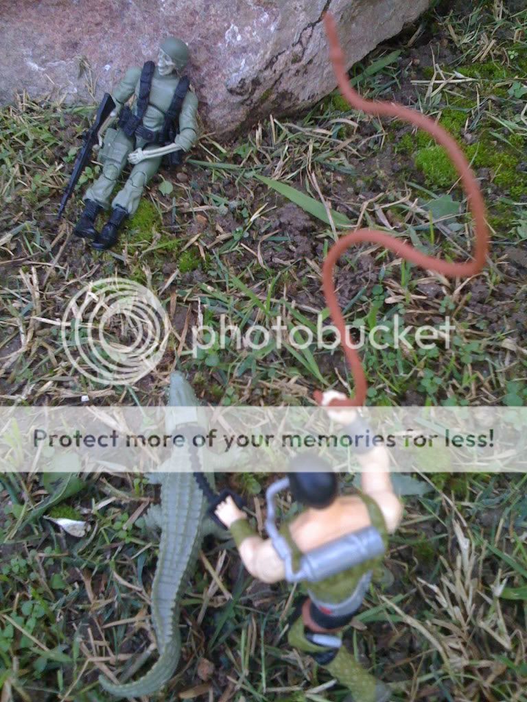 pix of dead gi joe and crock master - HissTank.com